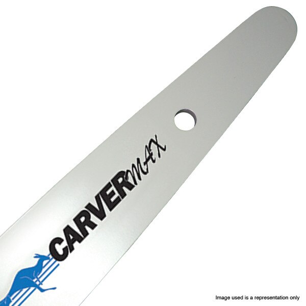 Archer Chainsaw Bar - 16", 1/4"-3/8"LP, .050", Carving, Open mount ...