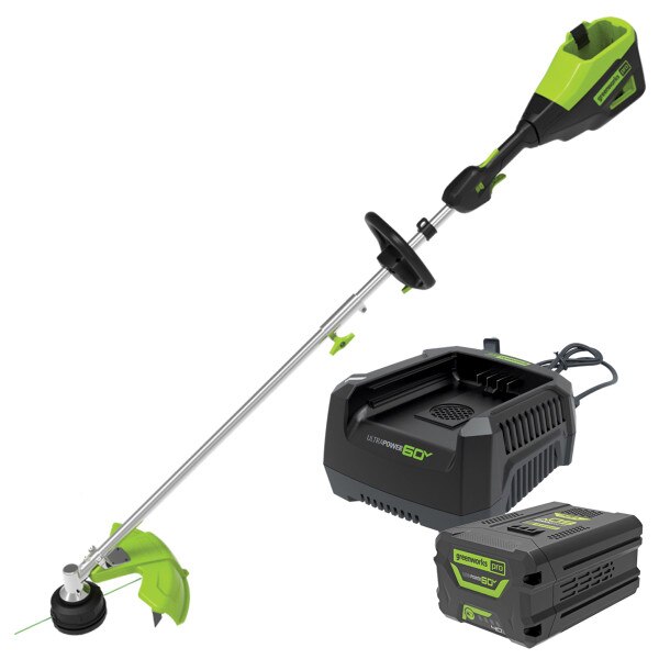60V String Trimmer Kit with 4.0Ah battery & fast charger | JAK Max