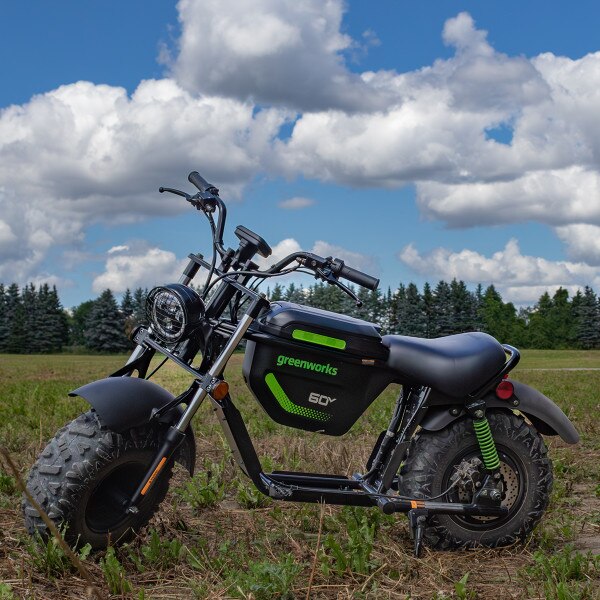 60V Mini Bike with 2 x 60V 8.0ah battery & Dual port charger