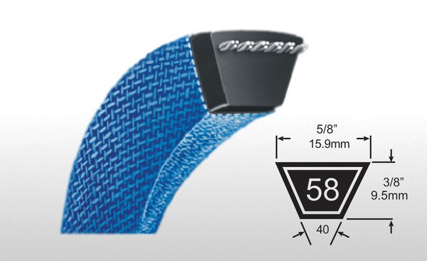 B85 Kevlar Belt - 5/8” W x 85” I.D | JAK Max